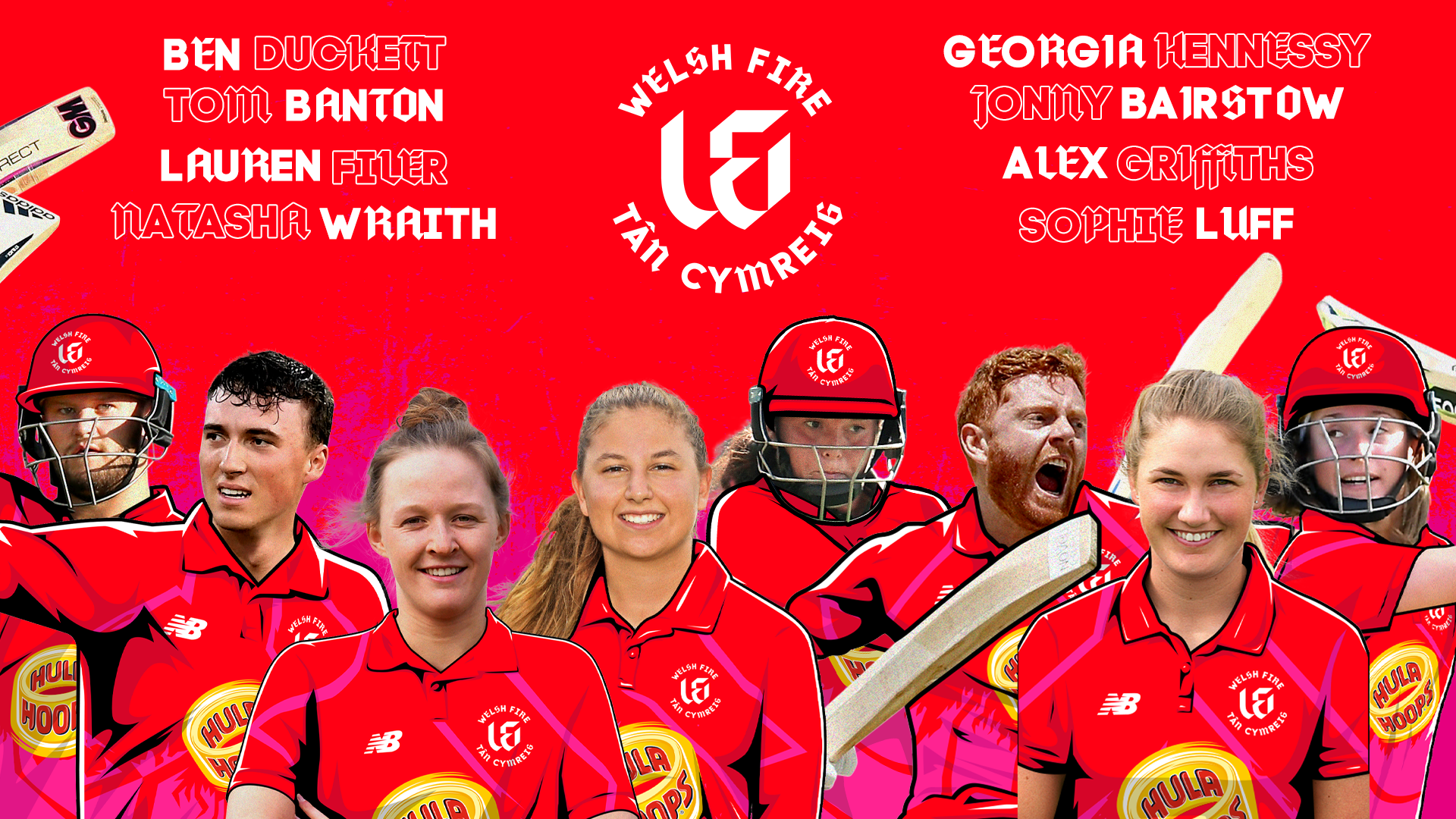 Jonny Bairstow among eight Welsh Fire signings