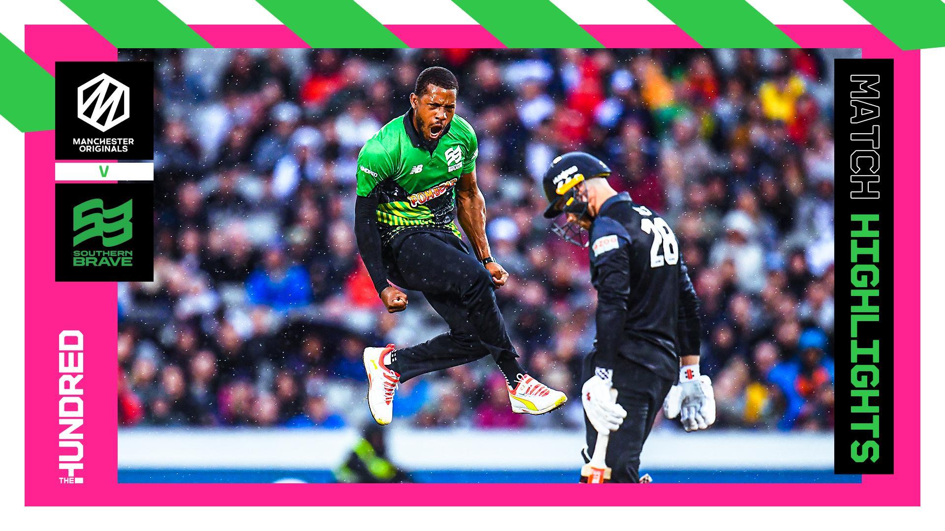 Manchester Originals v Southern Brave - Men's Highlights