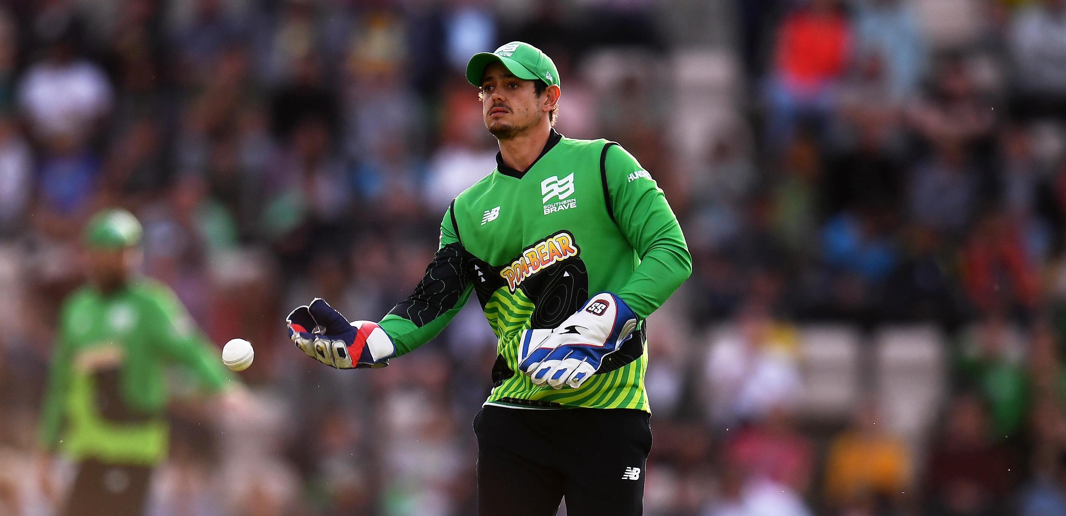 Quinton de Kock is Men's fielder of the competition