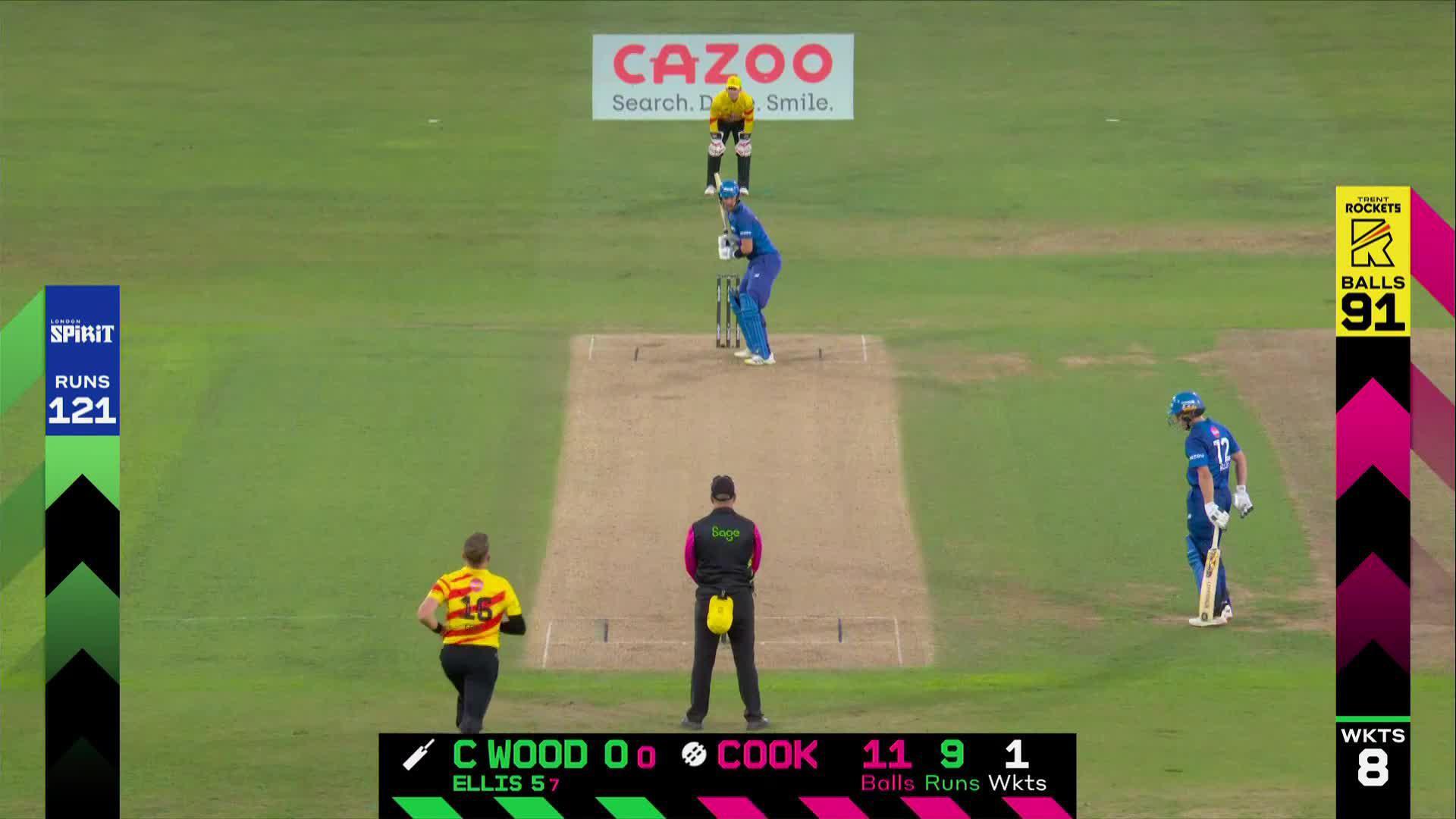 Daniel Sams' stunning direct hit