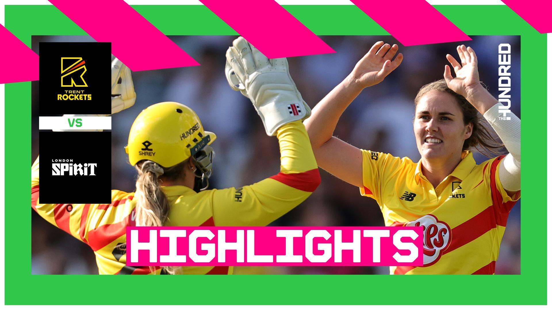 Trent Rockets vs London Spirit - Women's Highlights 2022
