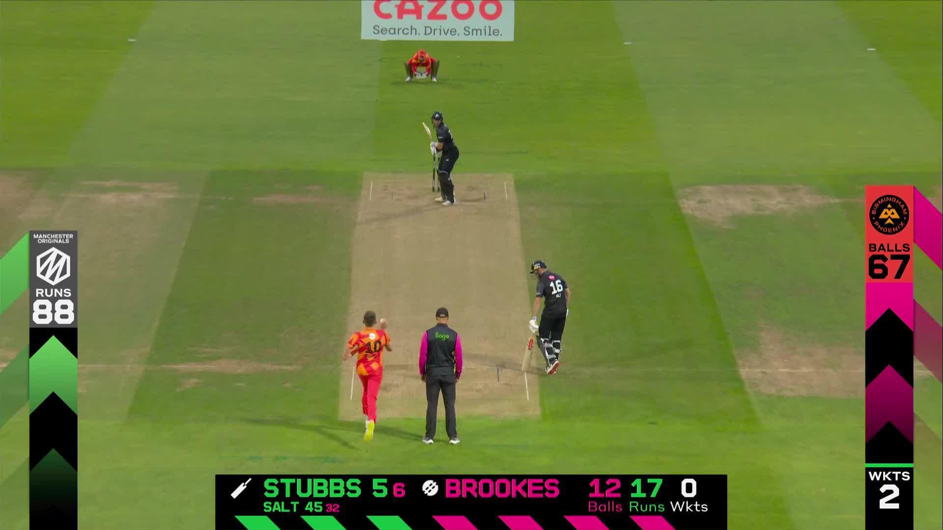 Tristan Stubbs hits for six!