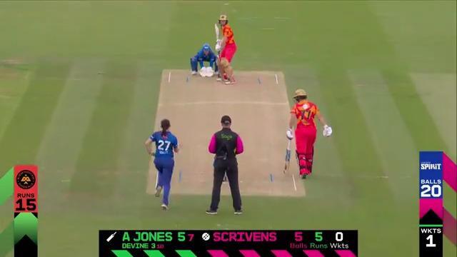 An unplayable ball from Megan Schutt