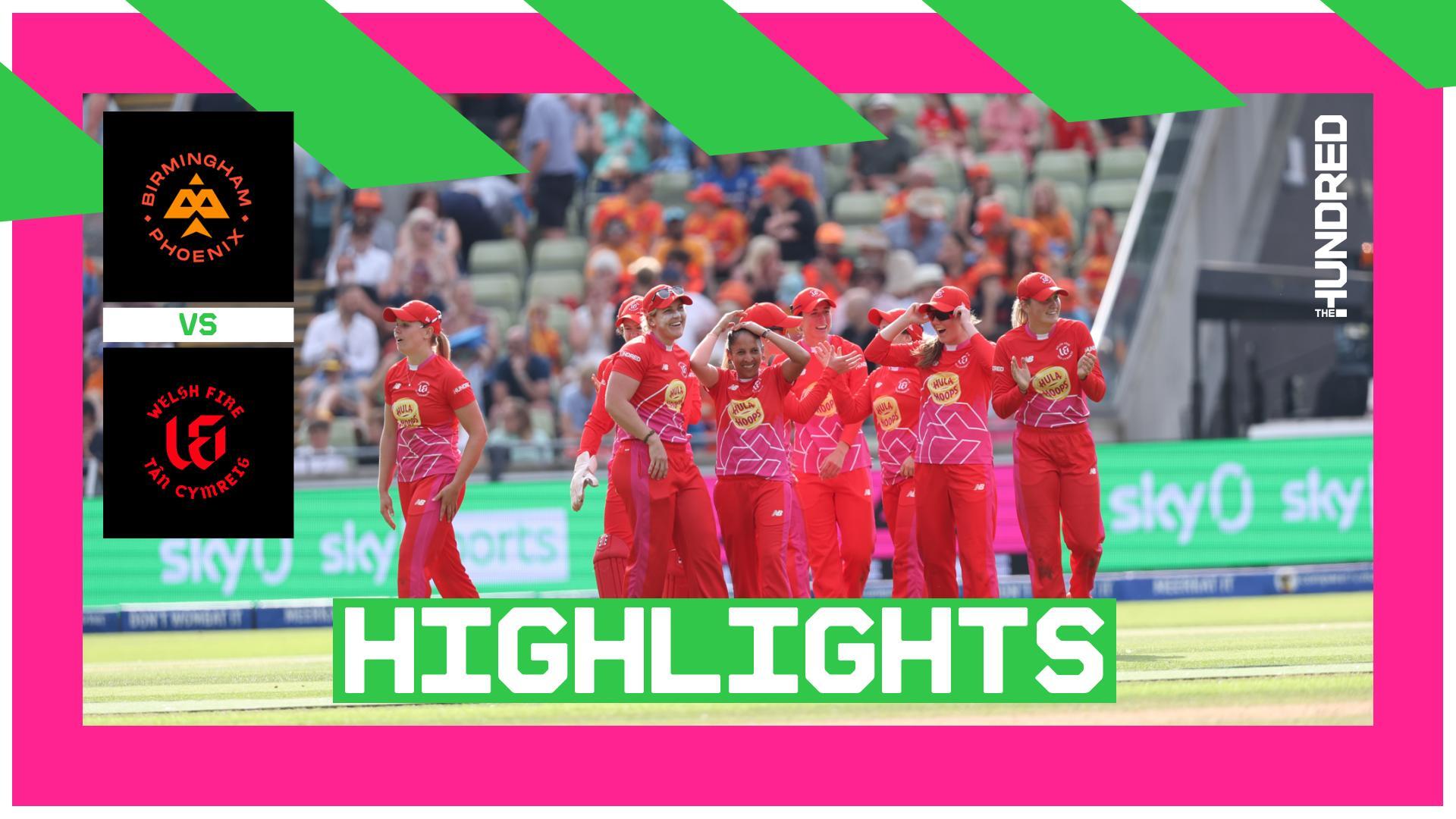 Birmingham Phoenix vs Welsh Fire - Women's Highlights 2023