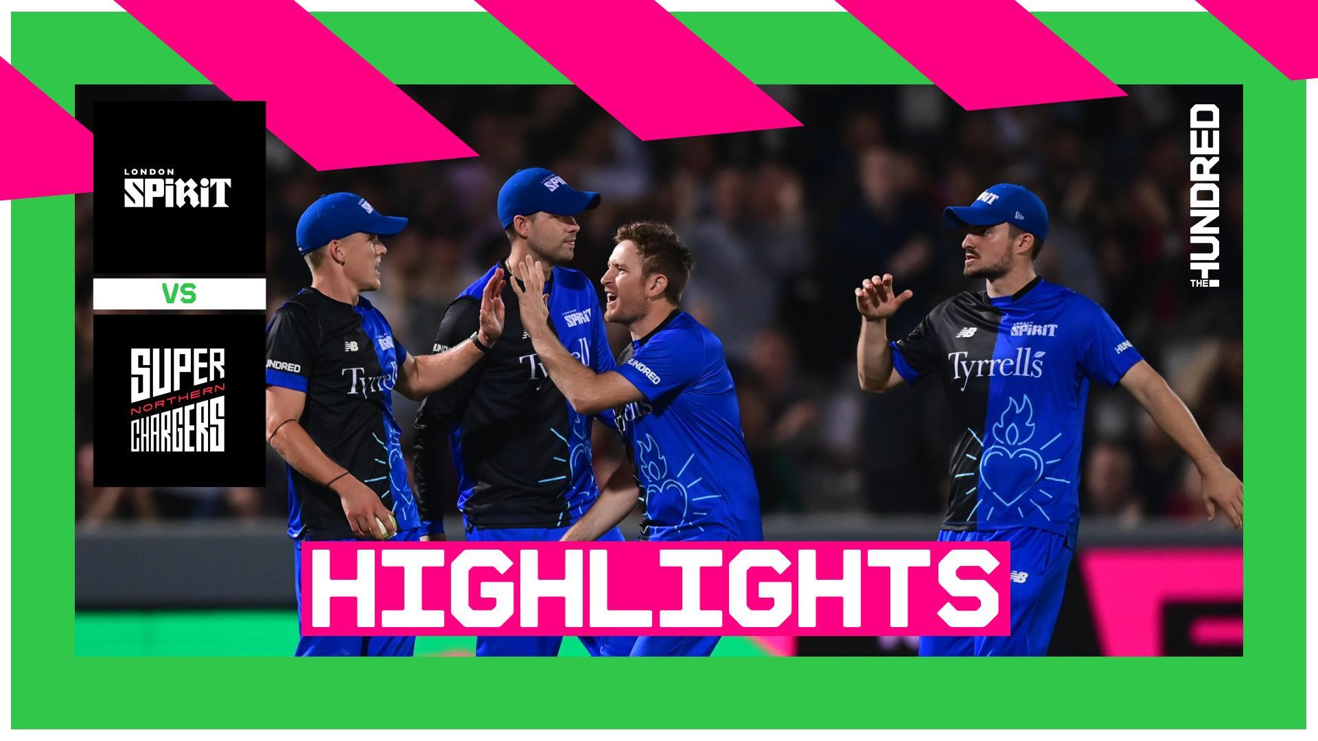 London Spirit vs Northern Superchargers - Men's Highlights 2023