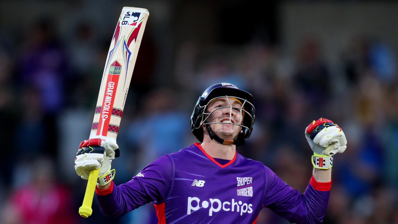 EVERY Harry Brook boundary in spectacular 105