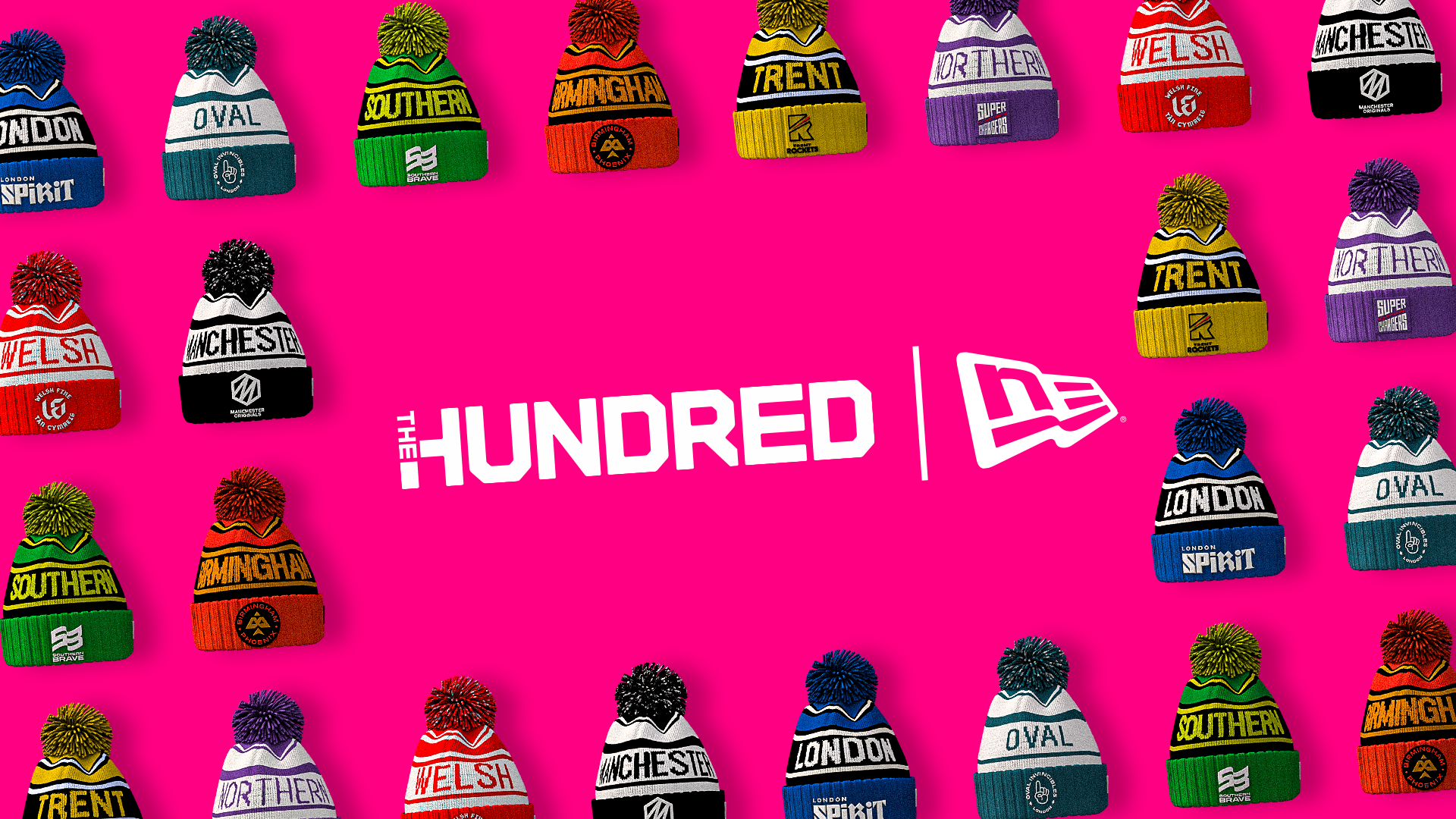 New Era launches The Hundred bobble hats!