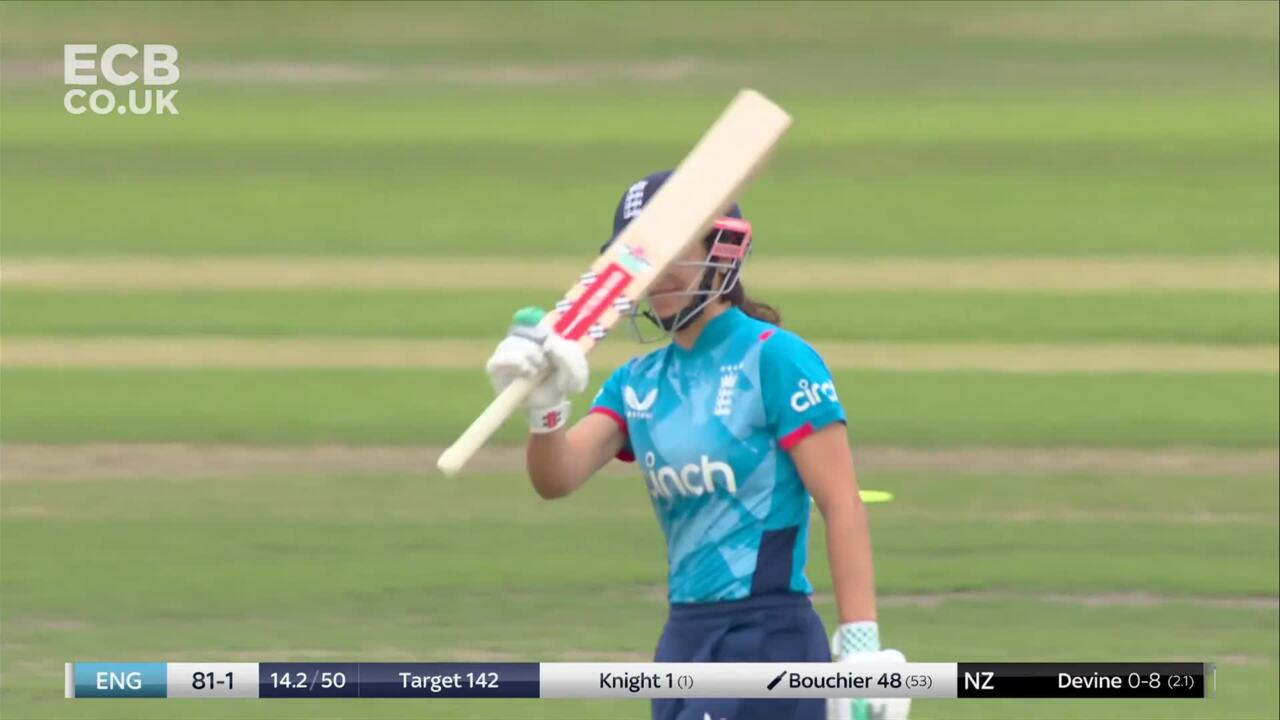 Maia Bouchier reaches 50