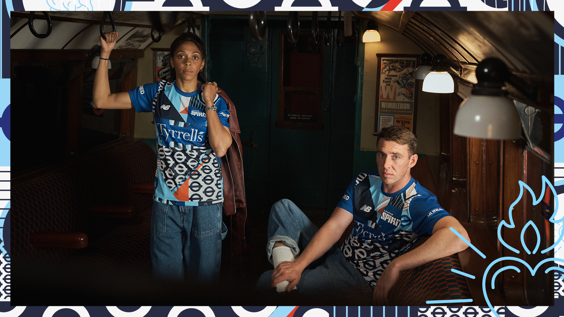 London Spirit and Transport for London launch limited edition playing shirt