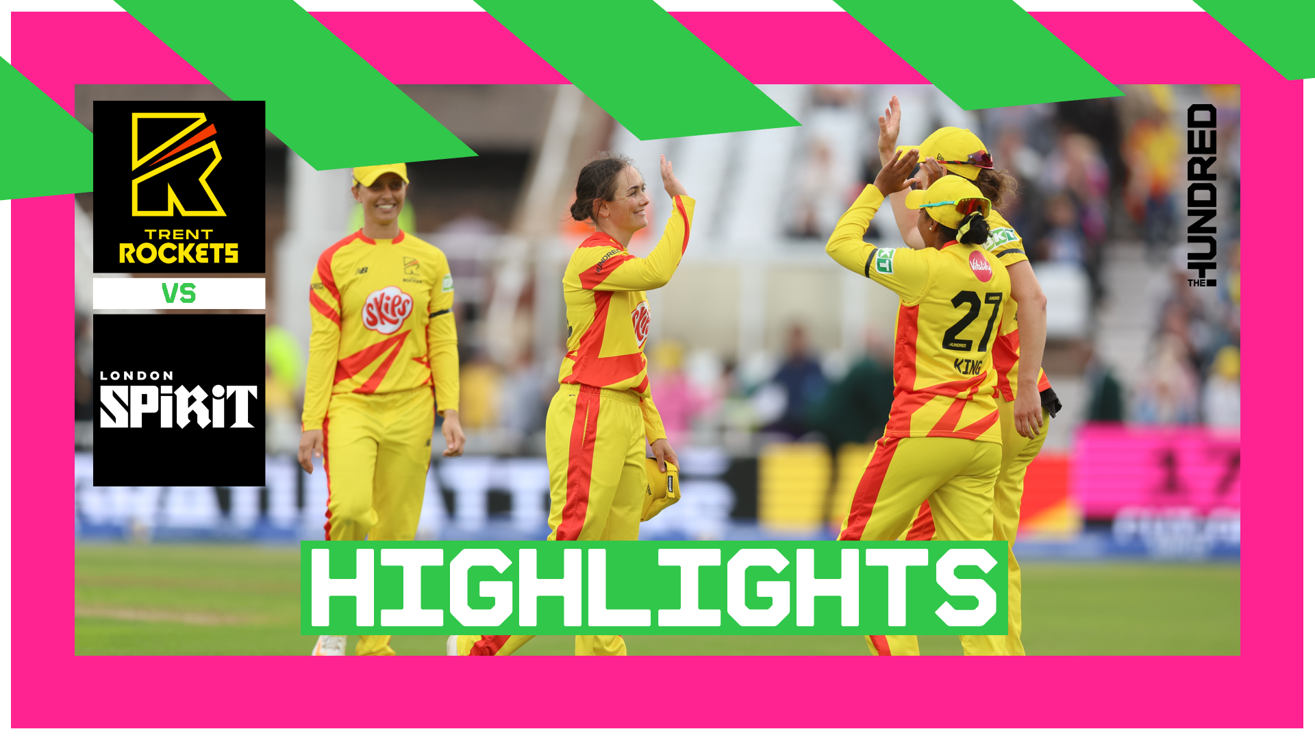 Trent Rockets vs London Spirit - Women's Highlights 2024