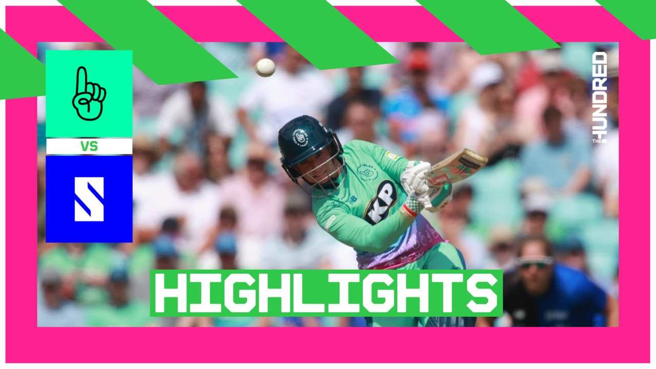 Oval Invincibles vs London Spirit - Women's Highlights 2024