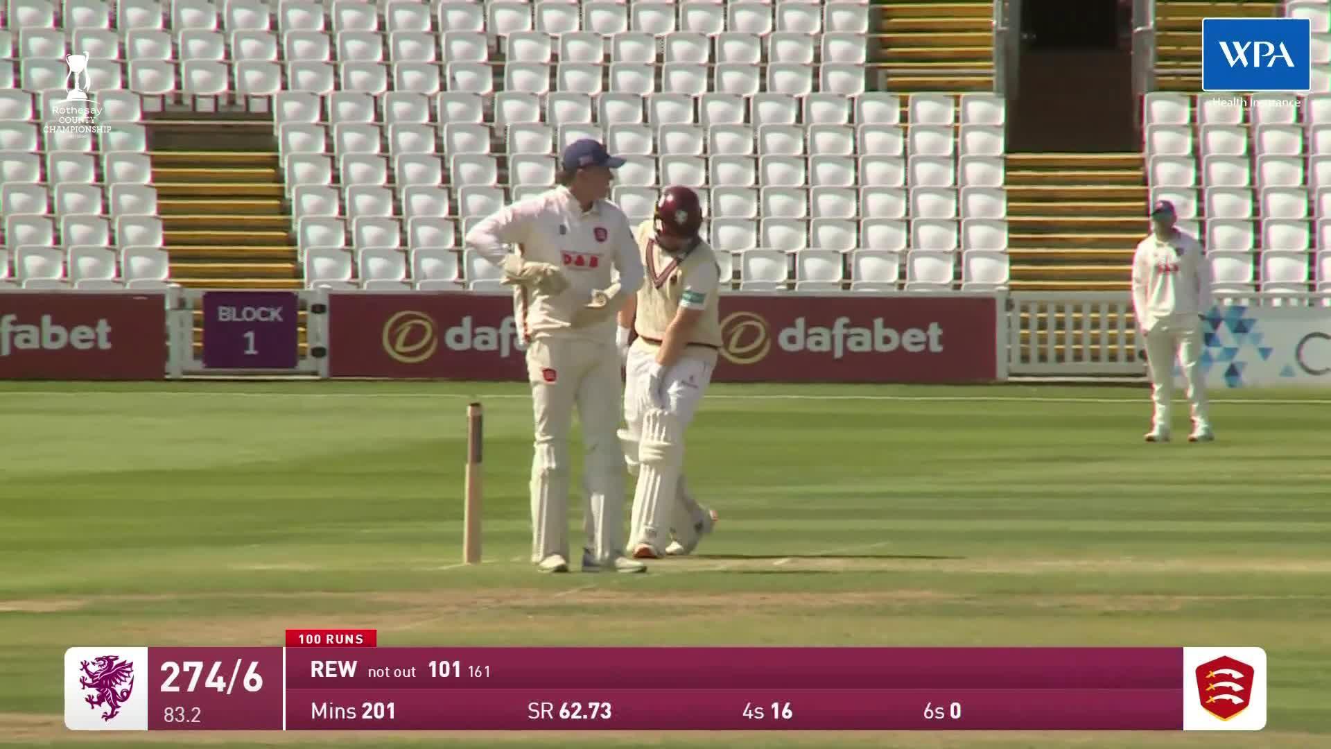 Rew Top Plays from Kent vs. Somerset