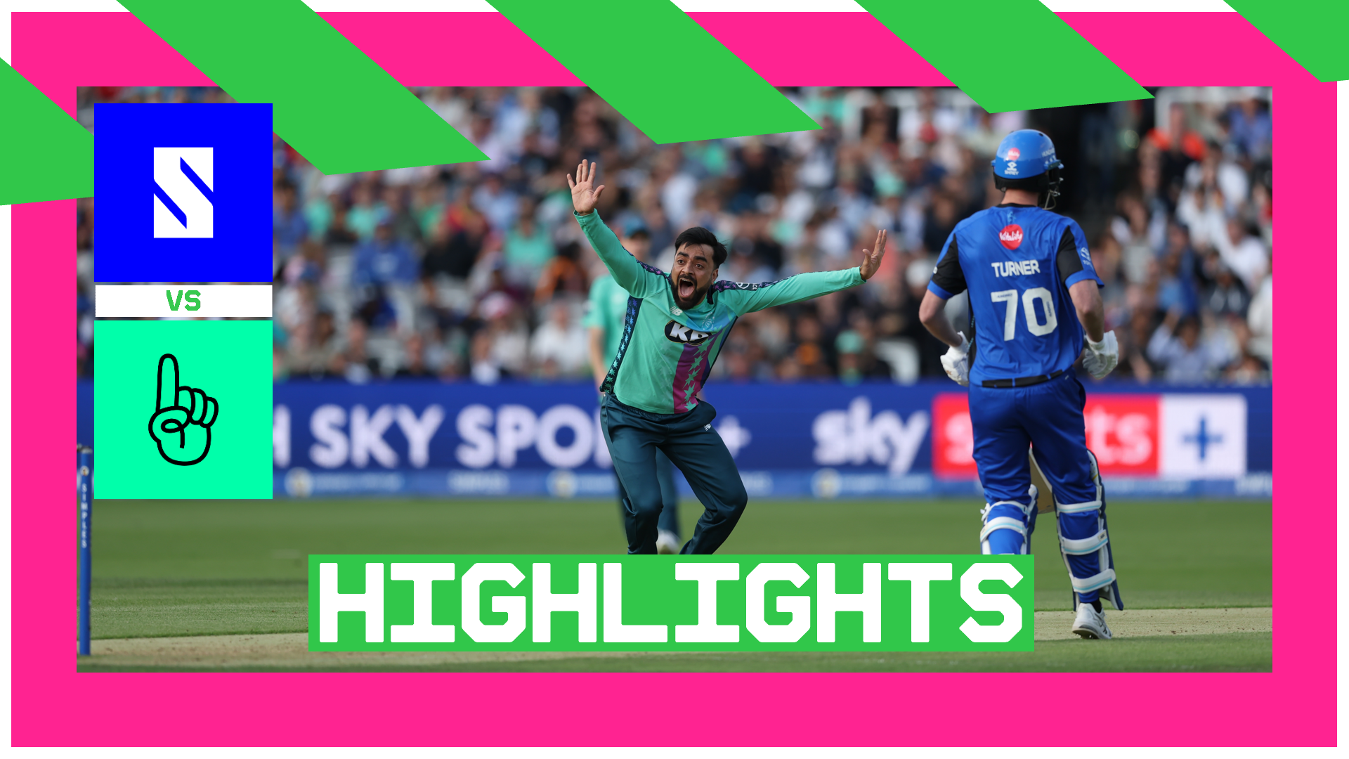 London Spirit vs Oval Invincibles - Men's Highlights 2025