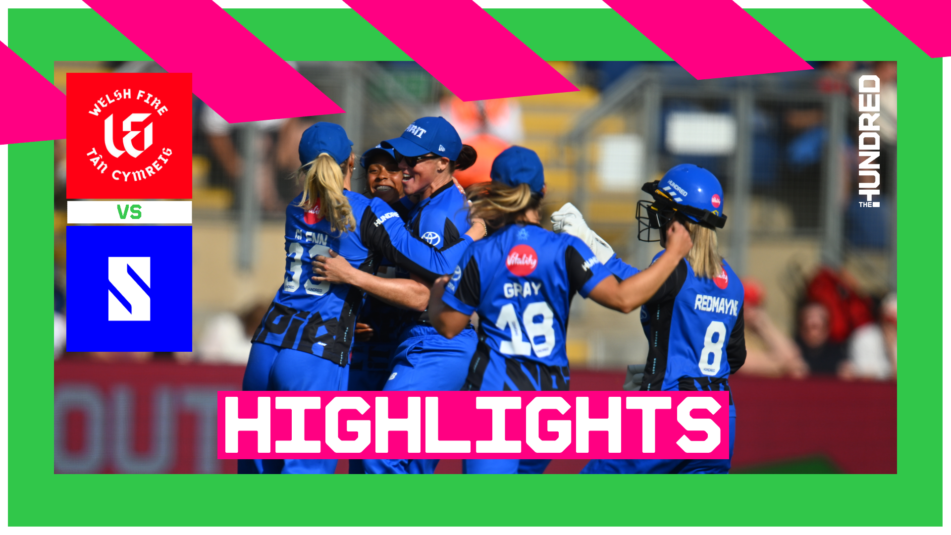 Welsh Fire vs London Spirit - Women's Highlights 2025