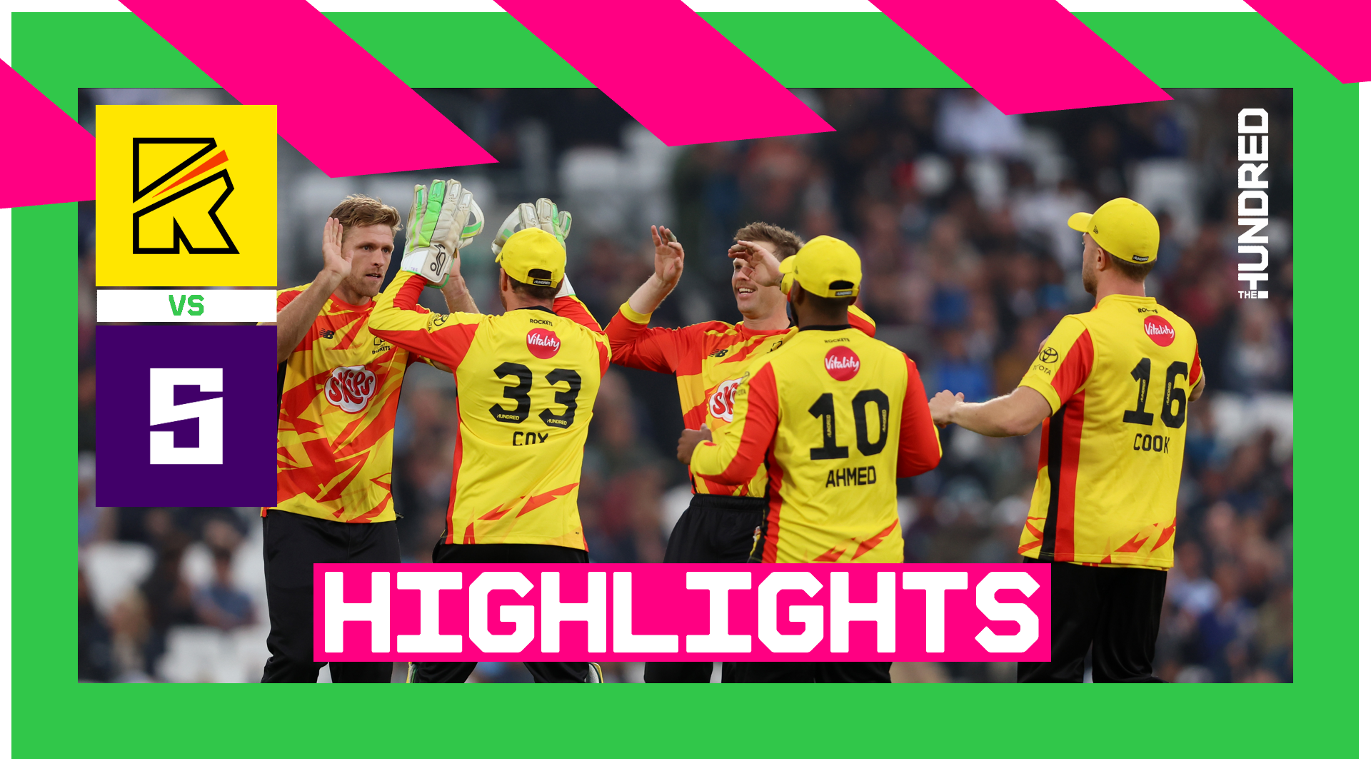 The Eliminator - Trent Rockets vs Northern Superchargers - Men's ...